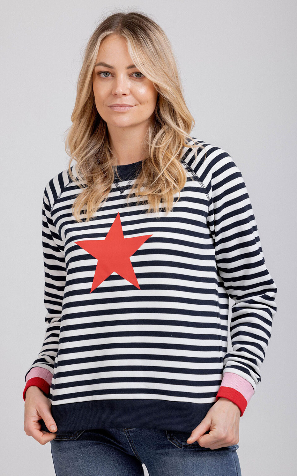 Striped Delight Sweat – Zebrano Australia | Designer Clothing